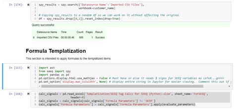 Generating Formulas With Datalab As A Form Of Calculation