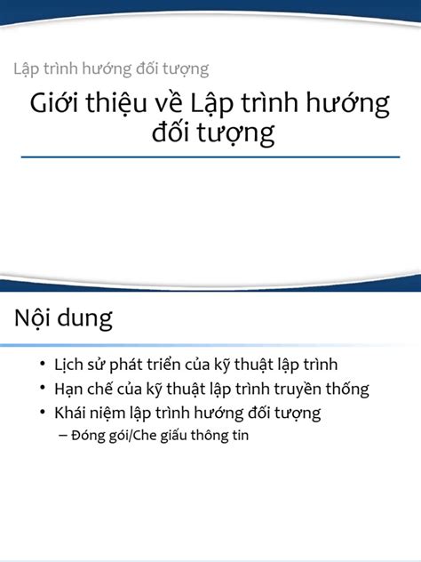 1oop Introduction Pdf