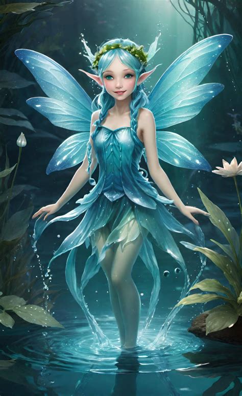 Water Fairy By Nezukorempadeviart07 On Deviantart
