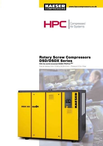 Dsd Dsdx Series Hpc Compressed Air Systems
