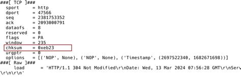 Tcp Header Size Structure Options Format Checksum