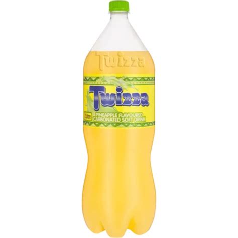 Twizza Carbonated Soft Drink Pineapple 2lt Superb Hyper