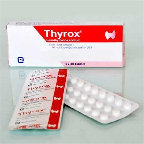 Thyrox Tablet 50mcg Banglameds Online Pharmacy Medicine Home