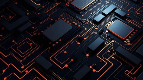 Premium Ai Image A Close Up Of A Computer Circuit Board With Multiple