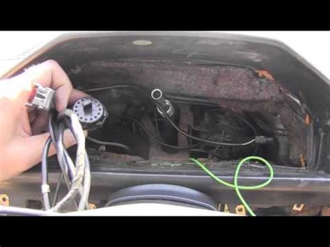 Mercedes W124 Instrument Cluster Removal Youtube