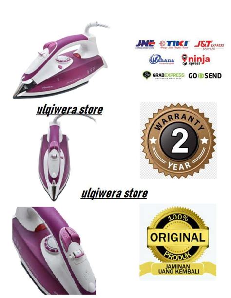 Promo Ariete Setrika Uap 1600 Watt Ungu Diskon 23 Di Seller Imafuku