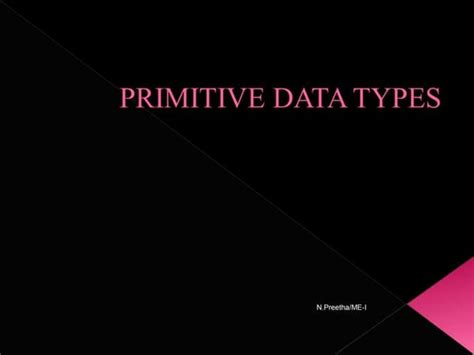 Variables And Data Types In C