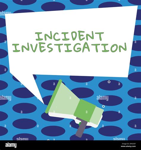 Sign Displaying Incident Investigation Word Written On Responsible For The Integrity Of The