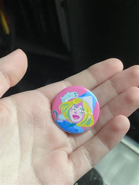 I Turned Coco And Brushbug Into A Button Rwitchhatatelier