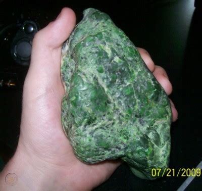 Raw Rough Nephrite Jade Uncut Eel River Ca 3lb Badjodal 160089887