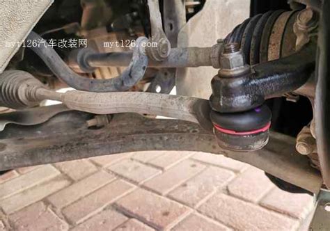 自己动手DIY更换骊威转向球头胶套 myt126汽车改装网