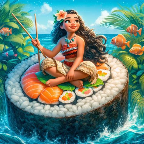 Moana Sushi Ai Generated By Joshuaecw21985 On Deviantart