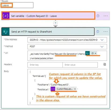 Generate Unique Id In Sharepoint List Using Power Automate Global