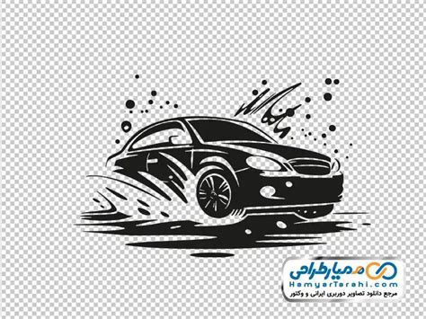 دانلود تصویر وکتوری ماشین در آب 06223045