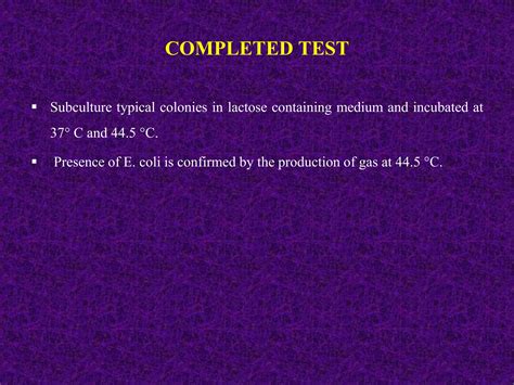 Detection And Enumeration Of Coliforms In Ganga Water Pptx