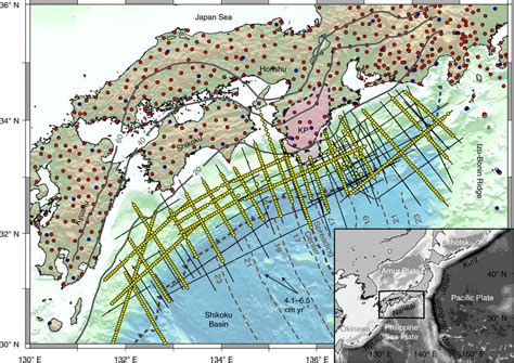 Tectonic Setting And Geophysical Data At The Nankai Subduction Zone In Download Scientific