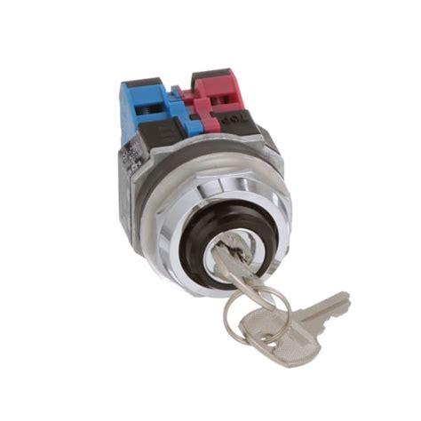 IDEC Corporation ASD K NU Mm TWND Series Dcast Zinc Selector Switch Key Selector Deg