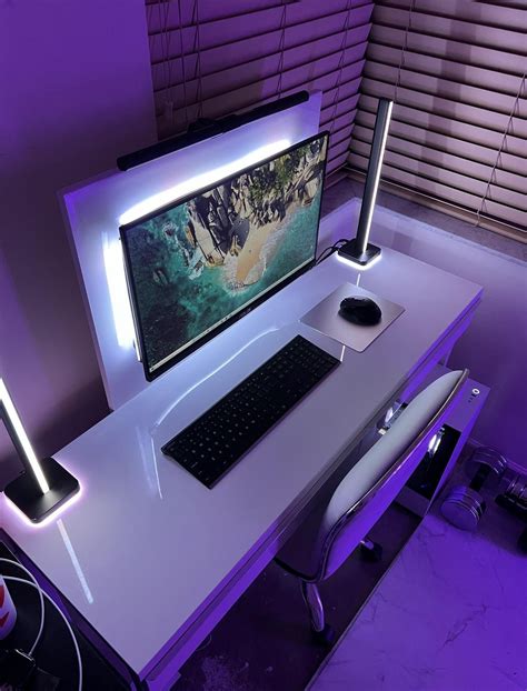 Needed A Smaller Secondary Desk Basic Ikea Desk But Bolted On The Back Panel And Mounted The