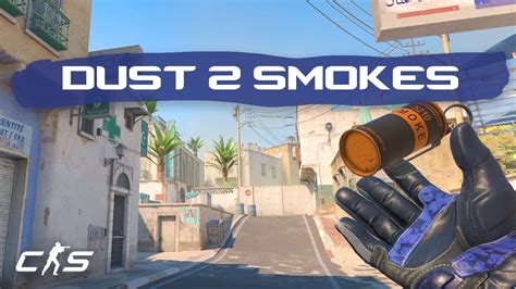 Cs2 Dust 2 Every T Side Smoke In 3 Minutes Youtube