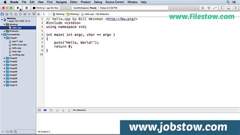 C Essential Training Using Xcode With The Exercises Chapter 2 Youtube