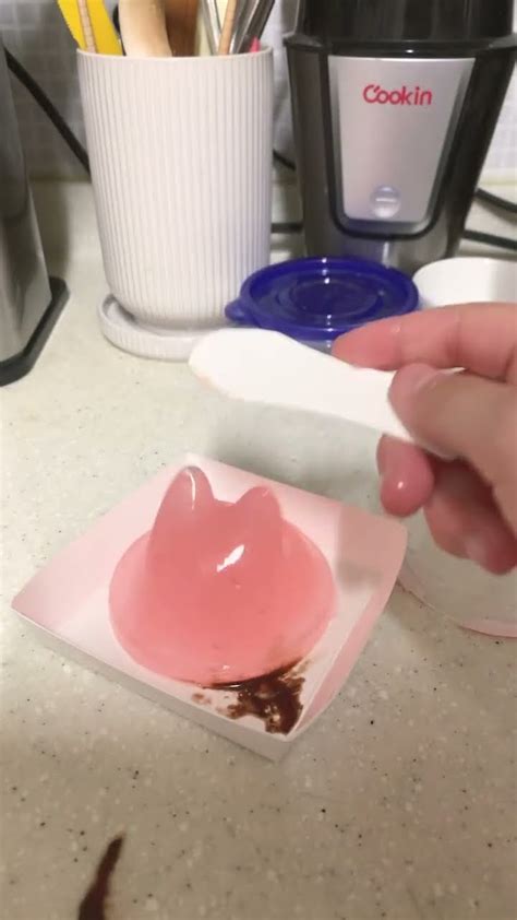 분홍색 복숭아 고양이 푸딩 Youtube