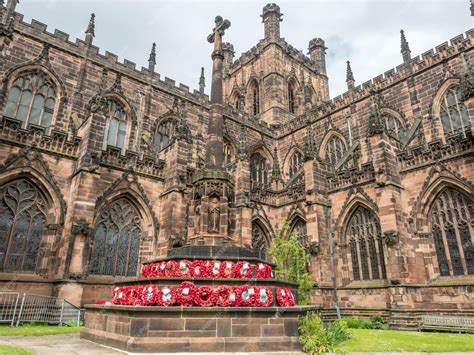 Premium Photo Chester Cathedral Is Landmark Of Chester City England
