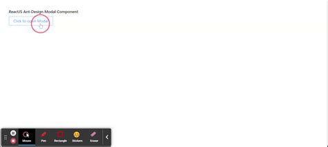 Reactjs Ui Ant Design Modal Component Geeksforgeeks