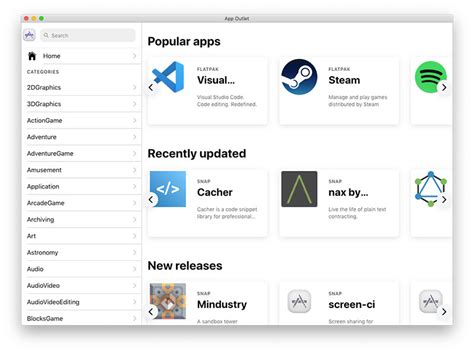 App Outlet A Universal Linux App Store