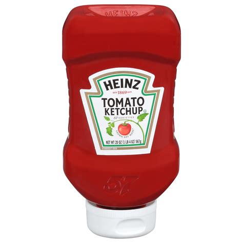 Heinz Tomato Ketchup Forever Full 3020 Oz Case Bottle 375 Lb