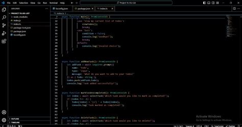 Mohammad Usama On Linkedin 🚀 Building A Command Line Todo App With Typescript And Inquirer In This
