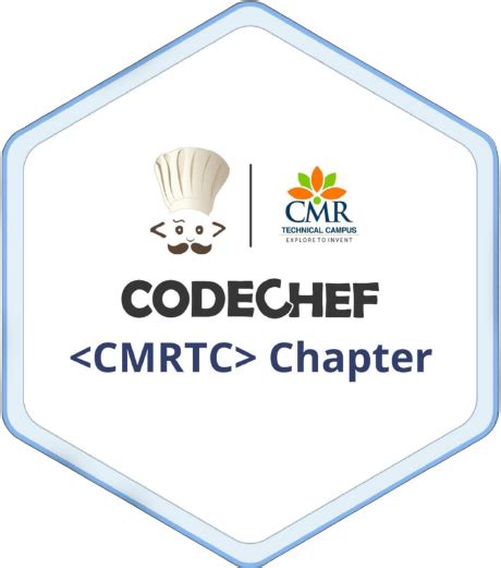 Code Chef Chapter Cmrtc Cmrtc