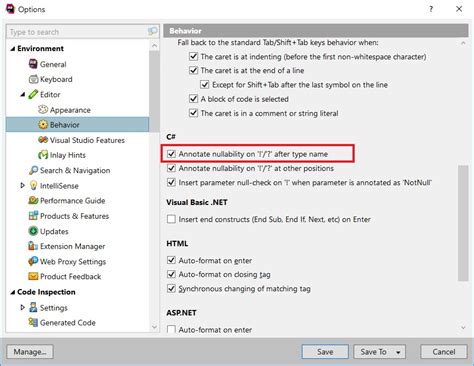 How To Stop Resharper From Removing Canbenull When Typing “” At The