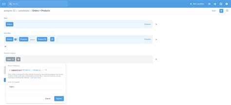 Custom Column `regexextract` Is Using Wrong Field Reference For Explicitly Joined Table Fields