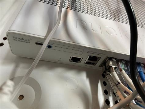 Solved Ruckus Forums Lennar Home Ruckus Icx 7150 C12p And 3 Aps Are Commscope Ruckus