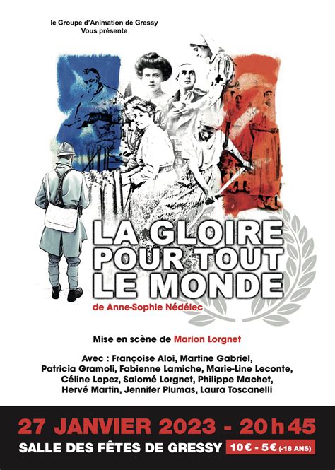 La Gloire Pour Tout Le Monde Gressy