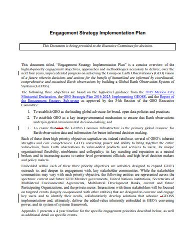12 Strategy Implementation Plan Examples To Download