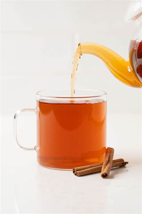 Homemade Cinnamon Tea With Cinnamon Sticks Salimas Kitchen