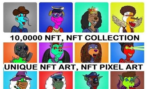 Nft Art 2d 3d Nft Art Generative 2d Nft Art Collection 1k 10k Pieces