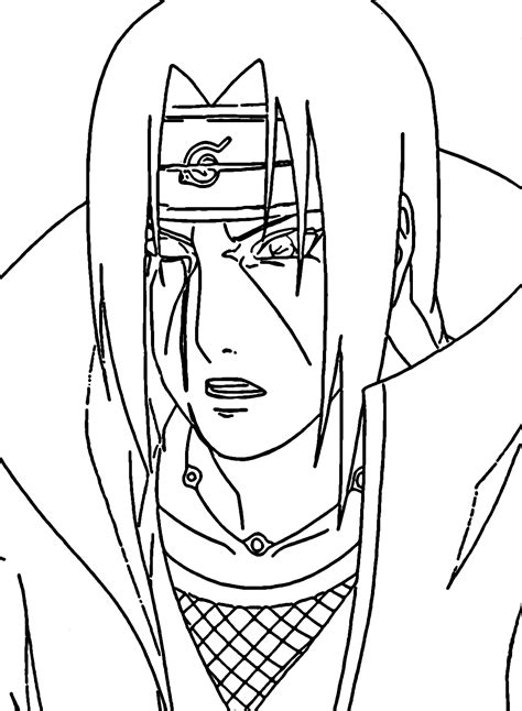 20 Uchiha Itachi Coloring Pages Free Printable Pdf And Online Coloring