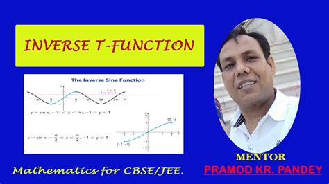 Ch2 Inverse T Functions Youtube