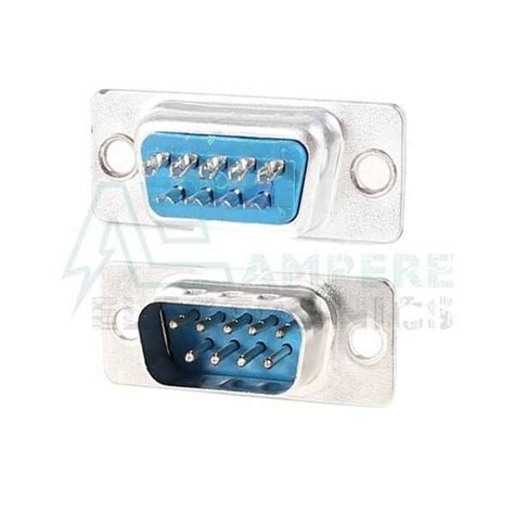 Male Db9 D Sub Connector Solder Type Flux Electronix