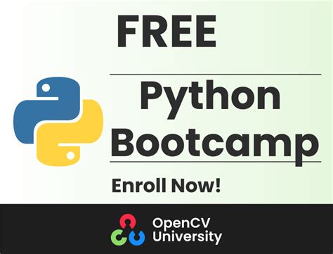 Opencv Python Is Now An Official Opencv Project Opencv