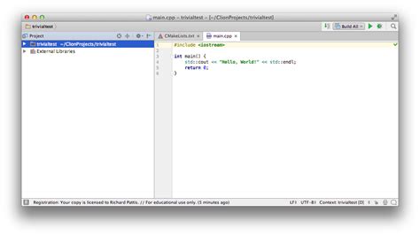 Clion Ide Downloading Installing And Testing