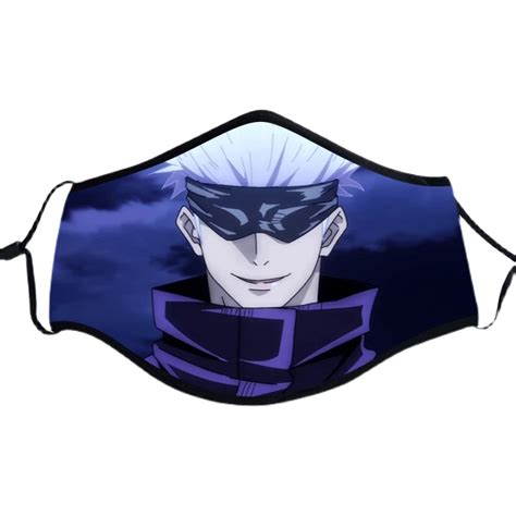 回战口罩动漫周边五条悟虎杖男女学生咒术潮款秋冬加厚二次元订制 虎窝淘