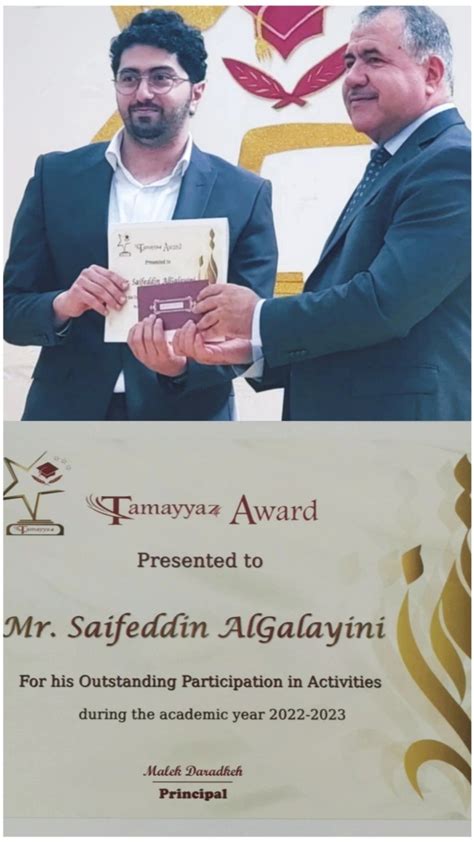 Saifeddin Alghlayini On Linkedin Computerscience Teacher Award