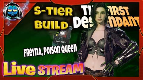 🔴live Drops⚔️freyna Contagion Build Endgame⚔️farming Python Crafting