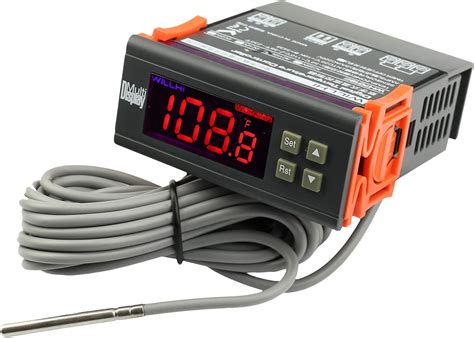 Willhi Ac 110v Digital Fahrenheit Temperature Controller Thermostat Switch 0 1 Control