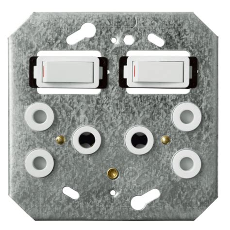 Classic Double Switched Std Steel Socket Crabtree Electrical