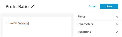 Calculated Fields Level Aware Aggregations And Evaluation Order In Amazon Quicksight Aws Big