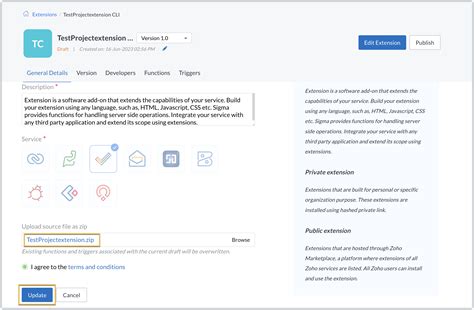 building extensions 2 creating extensions for zoho projects using a cli
